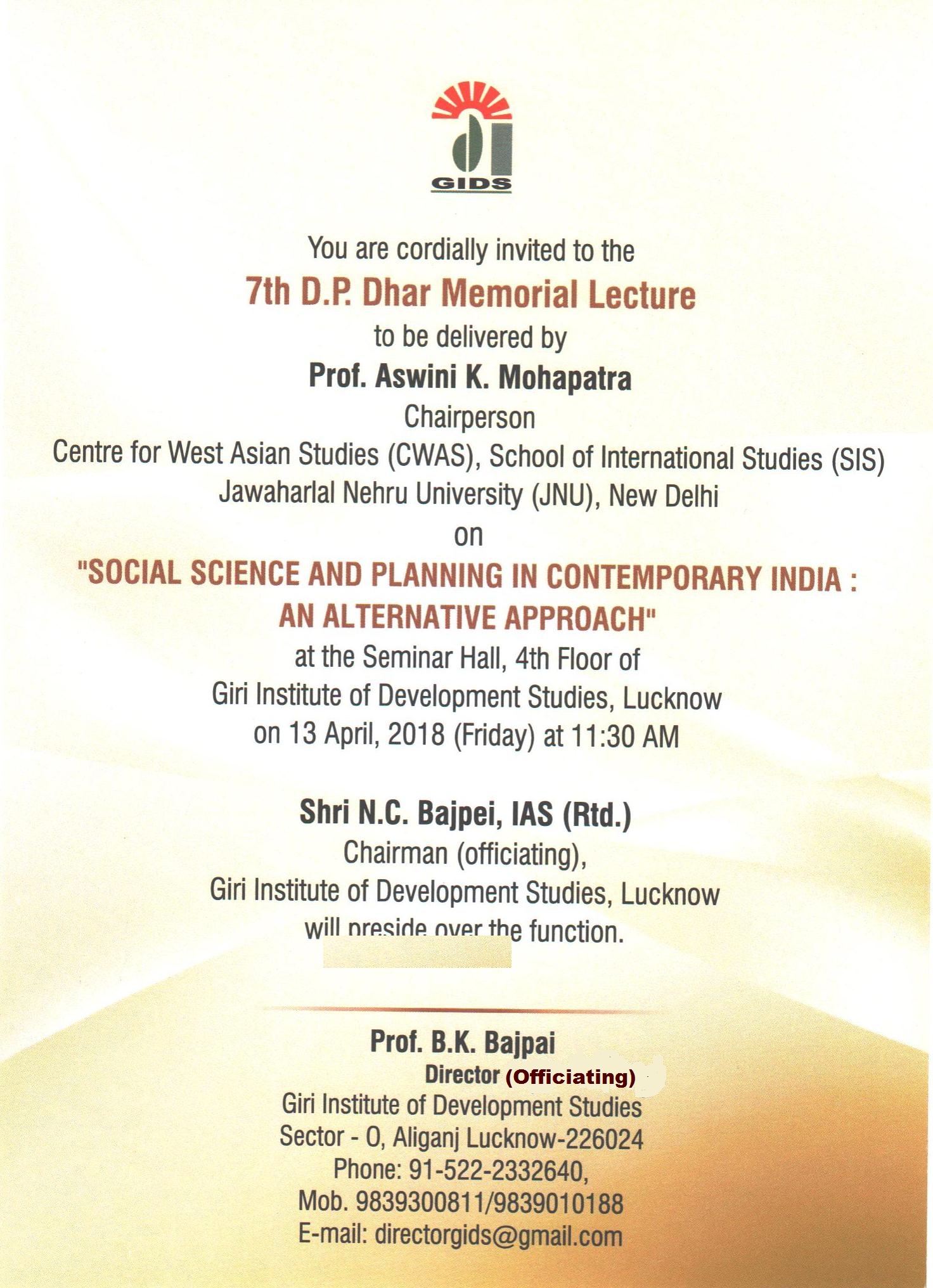 Giri Institute of Development Studies